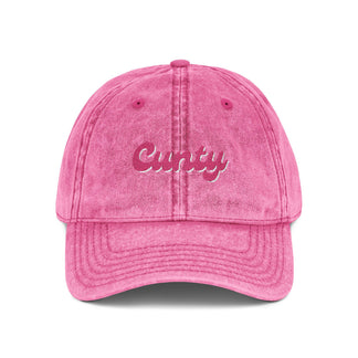 Cunty Vintage Embroidered Cap – The Milkbar Collective