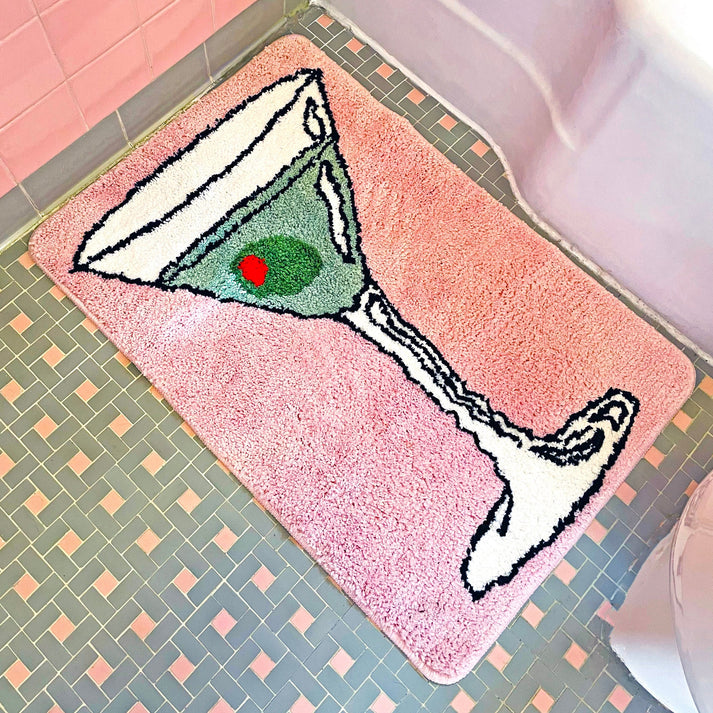 Cocktail Hour Martini Rug – The Milkbar Collective